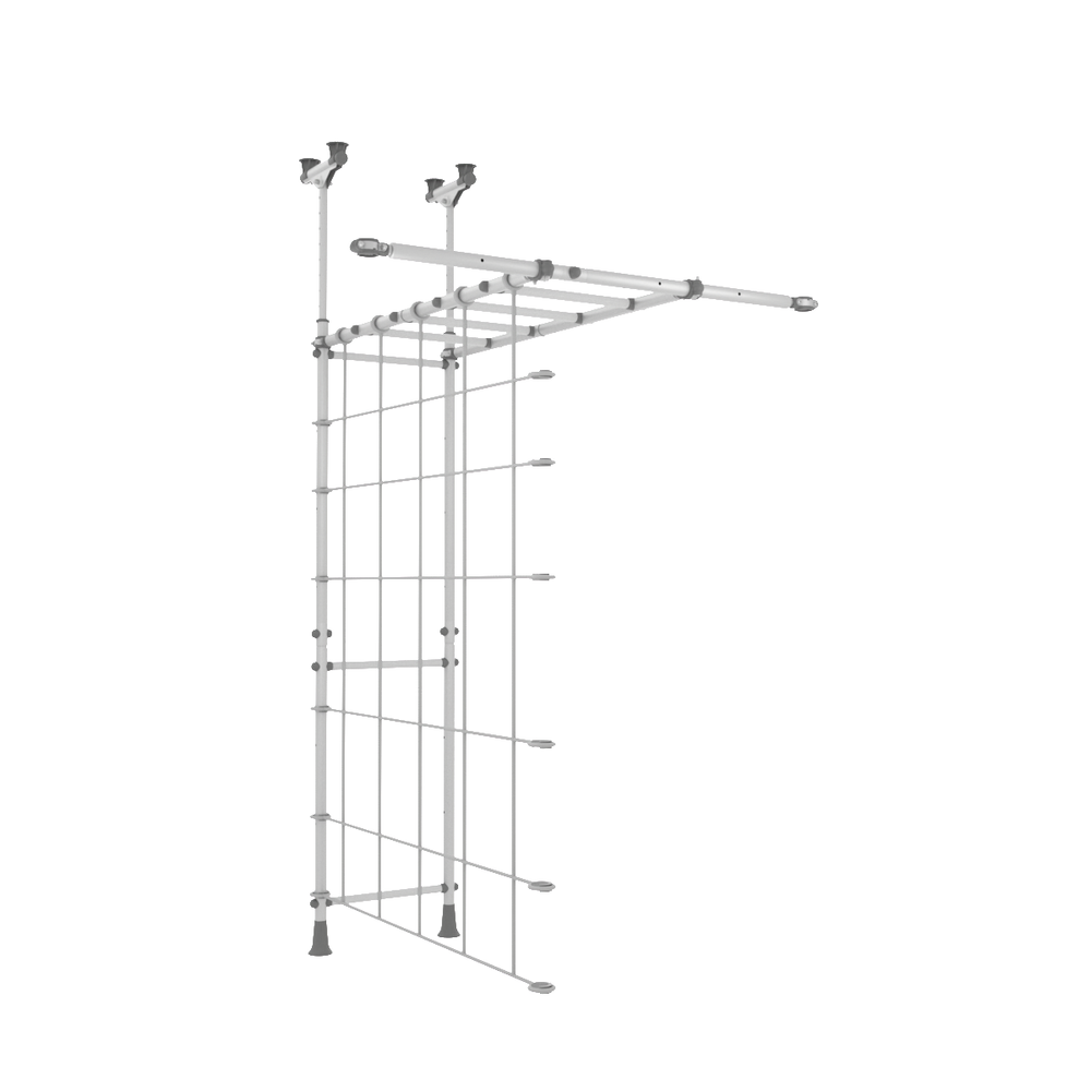 Monkey Bars with Climbing Net for Home – Brainrich Kids
