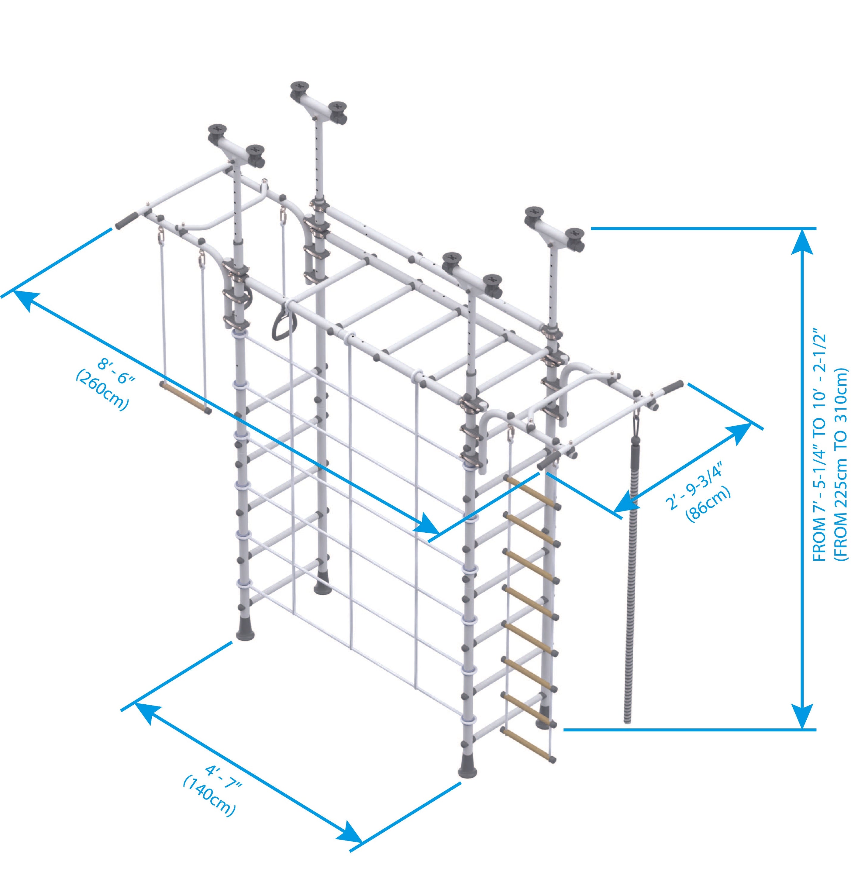 Spider V3 Indoor Home Play Jungle Gym for kids - Brainrich Kids